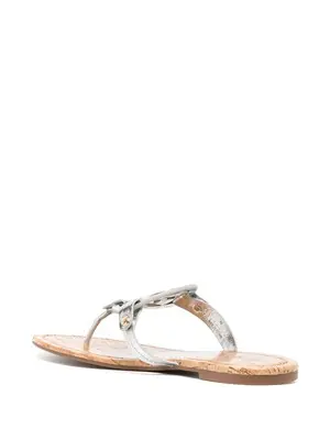 Tory Burch Miller Logo-patch Slides