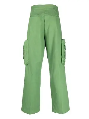 WINNIE N.Y.C Layered Cotton Cargo Trousers