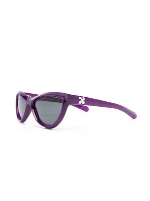 Off-White Atlanta Cat-eye Sunglasses - Purple