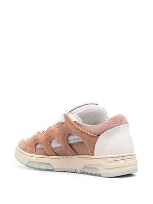 PAURA Panelled Lace-up Sneakers