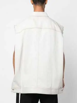 Rick Owens Sleeveless Denim Vest