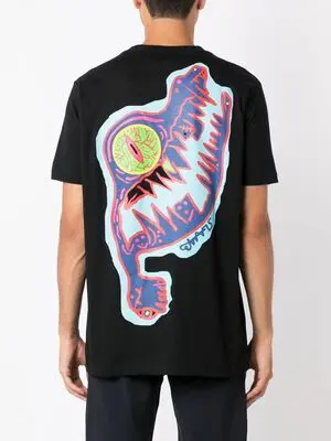 AMIR SLAMA Monster-print T-shirt