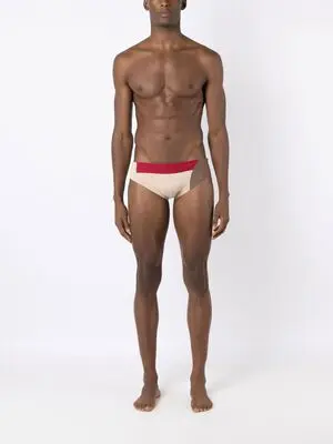 AMIR SLAMA Colour-block Swim Briefs