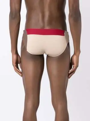 AMIR SLAMA Colour-block Swim Briefs