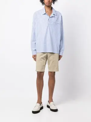PT TORINO Pressed-crease Bermuda Shorts