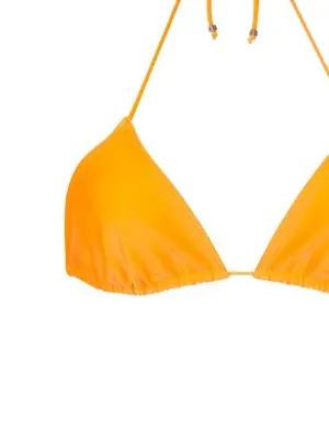 AMIR SLAMA Self-tie Triangle Bikini - Orange