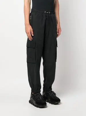 Balmain Embossed-logo Modal-blend Cargo Pants