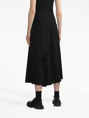 Y’s Asymmetric High-waisted Skirt