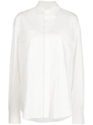 ANOUKI Cotton Long-sleeve Shirt