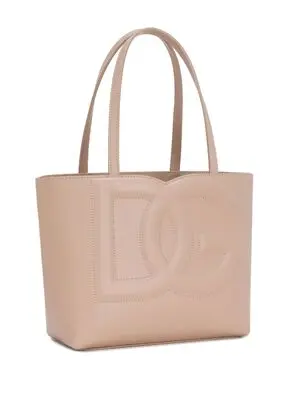 Dolce & Gabbana Small Embossed Logo Tote Bag
