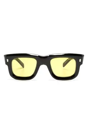 CUTLER & GROSS Rectangle-frame Sunglasses - Black