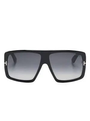 TOM FORD Oversize-frame Gradient-lenses Sunglasses