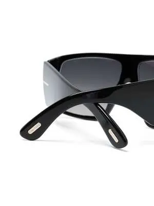TOM FORD Oversize-frame Gradient-lenses Sunglasses