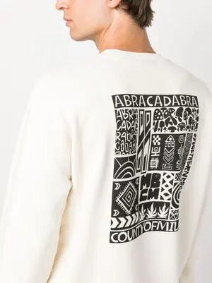 COUNTY OF MILAN Abracadabra Crew-neck Sweatshirt