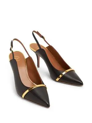 MALONE SOULIERS 85mm Sling-back Leather Pumps