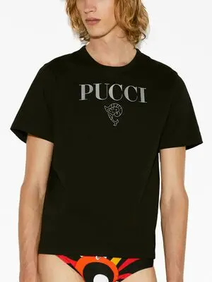 Emilio Pucci Logo-print Cotton T-shirt