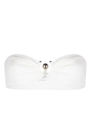 Christopher Esber Hardware-detailing Bandeau Bikini Top