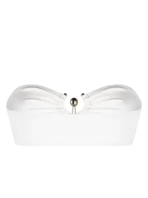 Christopher Esber Hardware-detailing Bandeau Bikini Top