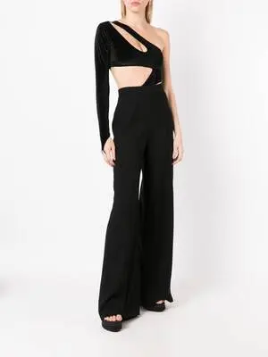 AMIR SLAMA Cut-out Velvet Body