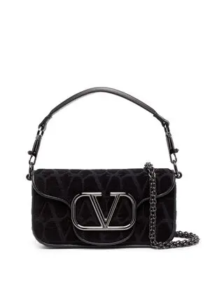 Valentino Garavani Locò Toile Iconographe Shoulder Bag