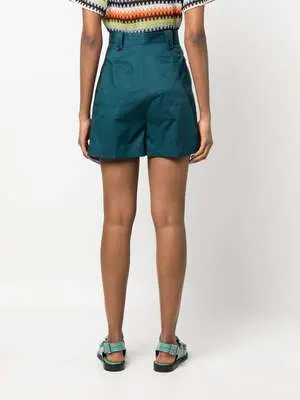 Paul Smith High-waisted Mini Shorts - Blue