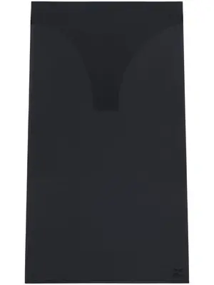 COURREGES Tube-shape Midi Skirt
