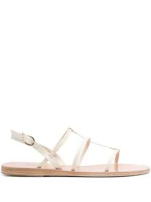 Ancient Greek Round Toe Sandals For Women