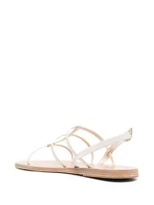 ANCIENT GREEK SANDALS Fay Flat Sandals - Neutrals