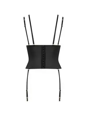 MAISON CLOSE Chambre Noire Porte-jarretelles Corset - Black