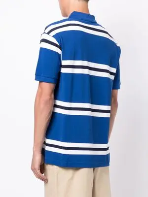 CHOCOOLATE Horizontal Tripe Cotton Polo Hirt