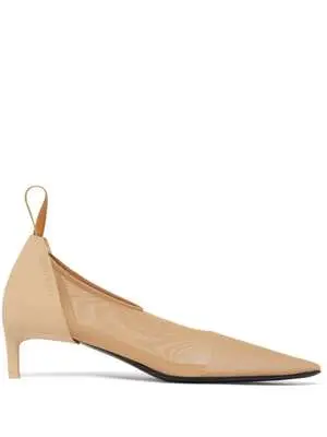 COURREGES 35mm Diving Mesh Pumps