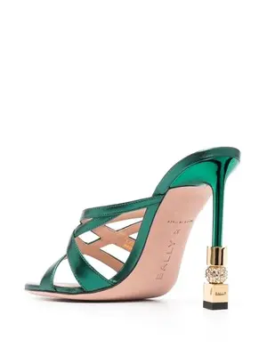 Bally Crystal-detail Heeled Sandals