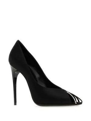 Saint Laurent Martinique 110mm Satin Pumps - Black