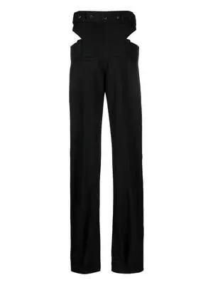 SSHEENA High-waisted Wool Trousers
