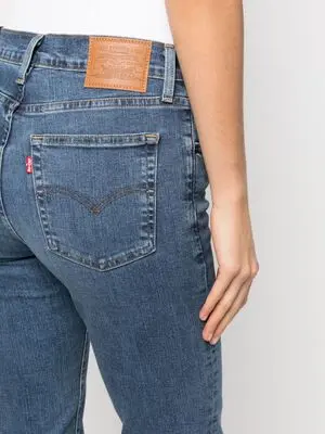 LEVI'S 724 High-rise Slim-fit Jeans - Blue