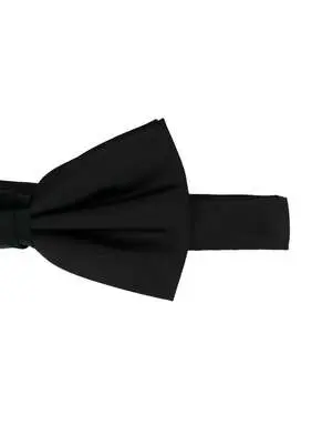 FURSAC Adjustable Silk Bow Tie - Black