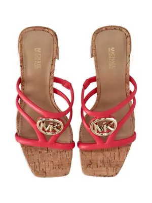 Michael Kors Hampton Logo-plaque Sandals