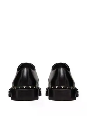 Valentino Garavani Rockstud Leather Derby Shoes