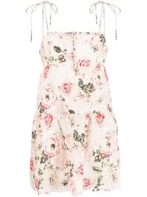 Alice + Olivia Tie Neck Day Dresses