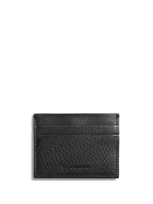 Shinola 5 Pocket Grained-leather Card Holder - Black