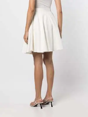 Palmer//harding Flared High-waisted Skirt