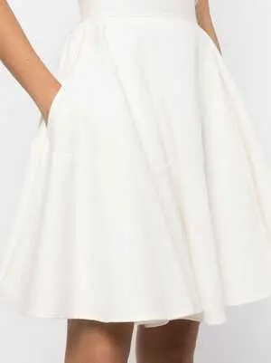 Palmer//harding Flared High-waisted Skirt