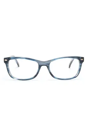 Carolina Herrera Rectangle Eyeglasses - Blue