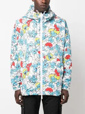 Dsquared2 Graphic Print Hooded Jacket