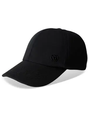 MAISON MICHEL Logo-plaque Cap - Black