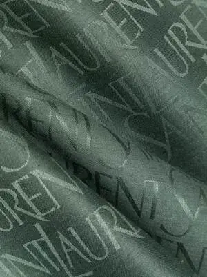 Saint Laurent Jacquard Square Scarf