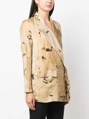UMA WANG Graphic Print Blazer