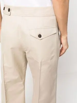Studio Nicholson Acapulco Flared Trousers - Neutrals