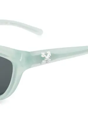 Off-White Atlanta Cat-eye Sunglasses - Green