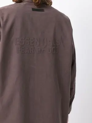 Fear Of God Twill-weave Single-breasted Coat - Brown